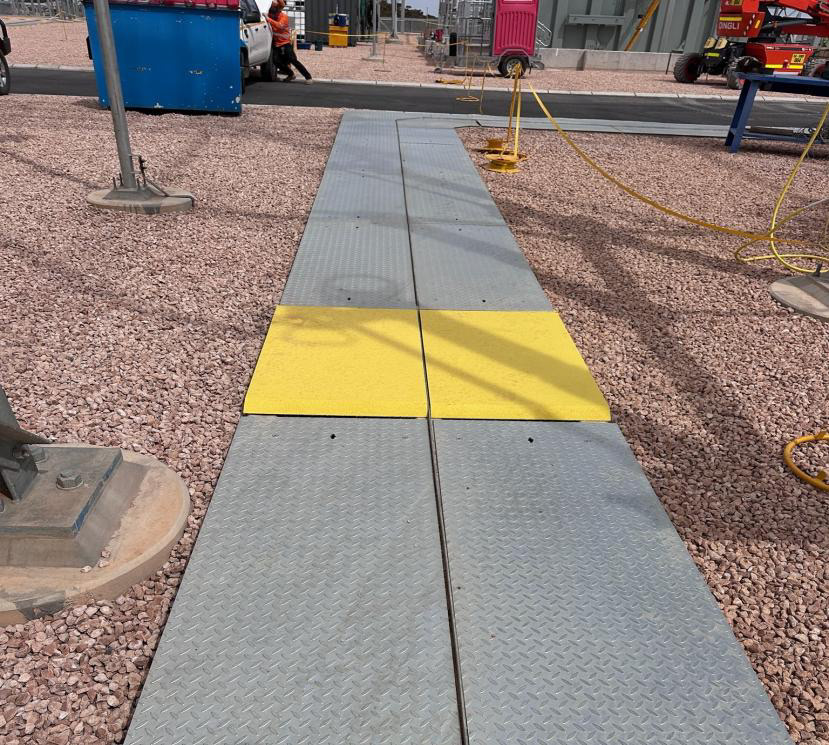 Transgrid Buronga Substation - SPG Solid Top Trench Covers - Staircare ...